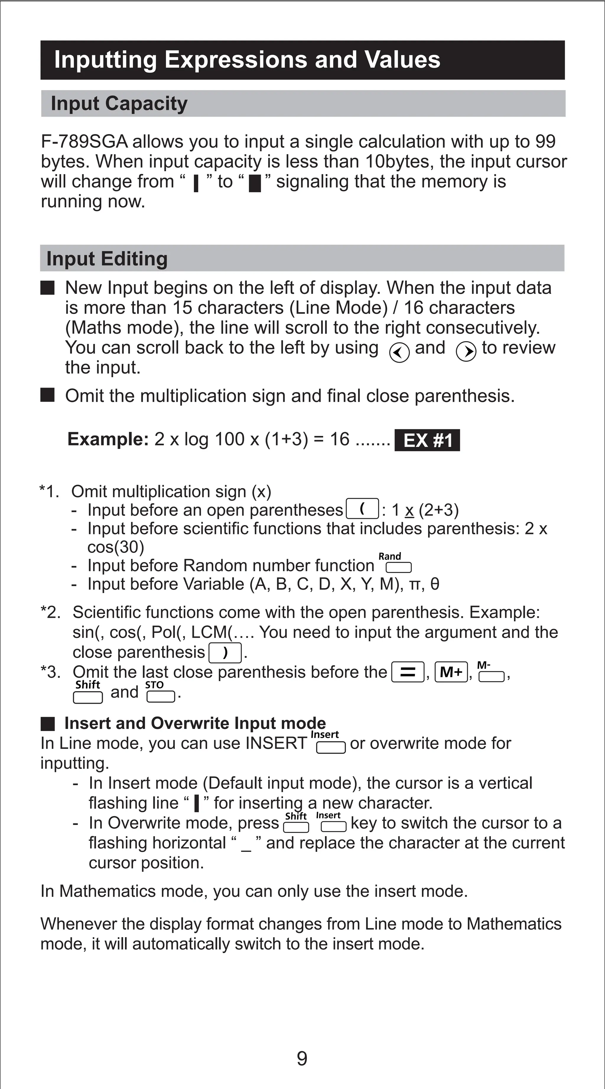F-789SGA (EXP)_EN MANUAL GUIDE FOr CALCULATOR | PDF