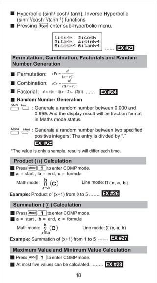 F-789SGA (EXP)_EN MANUAL GUIDE FOr CALCULATOR | PDF
