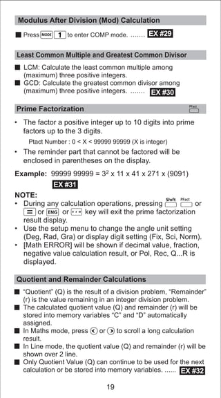 F-789SGA (EXP)_EN MANUAL GUIDE FOr CALCULATOR | PDF