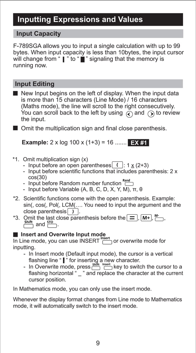 F-789SGA (EXP)_EN MANUAL GUIDE FOr CALCULATOR | PDF