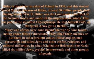 PPT on Rise to Hitler | PPTX