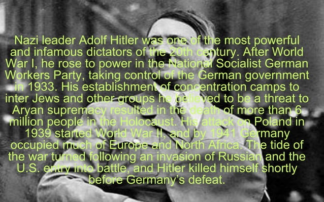 PPT on Rise to Hitler | PPTX