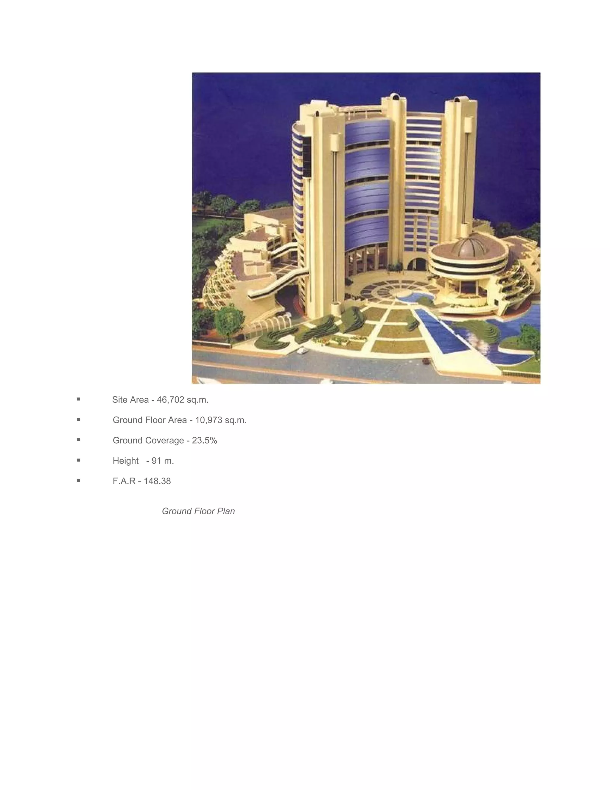 F.A.R., Ground Coverage and Height Permissible as per Bye Laws | DOC