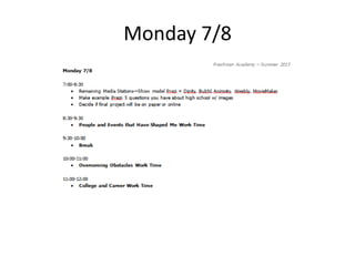 Freshman Academy Lesson Plans | PDF