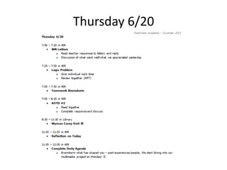 Freshman Academy Lesson Plans | PDF