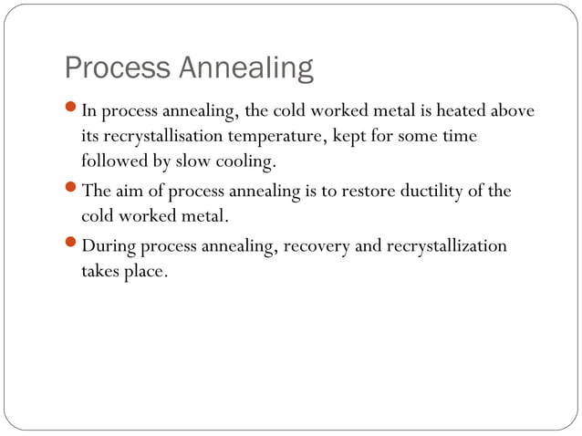 annealing | PPT