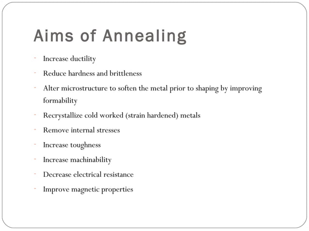 annealing | PPT