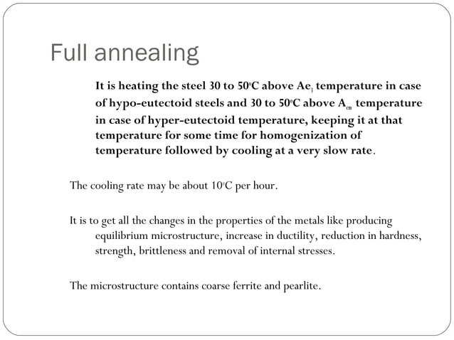 annealing | PPT
