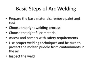 ARC WELDING | PPTX