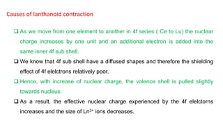 f- block elements | PPTX