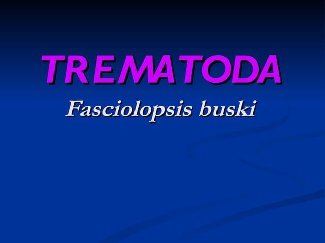 F.buski | PPT | Medical Health