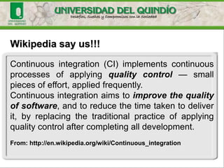 Continuous Integration Introduction | PPT