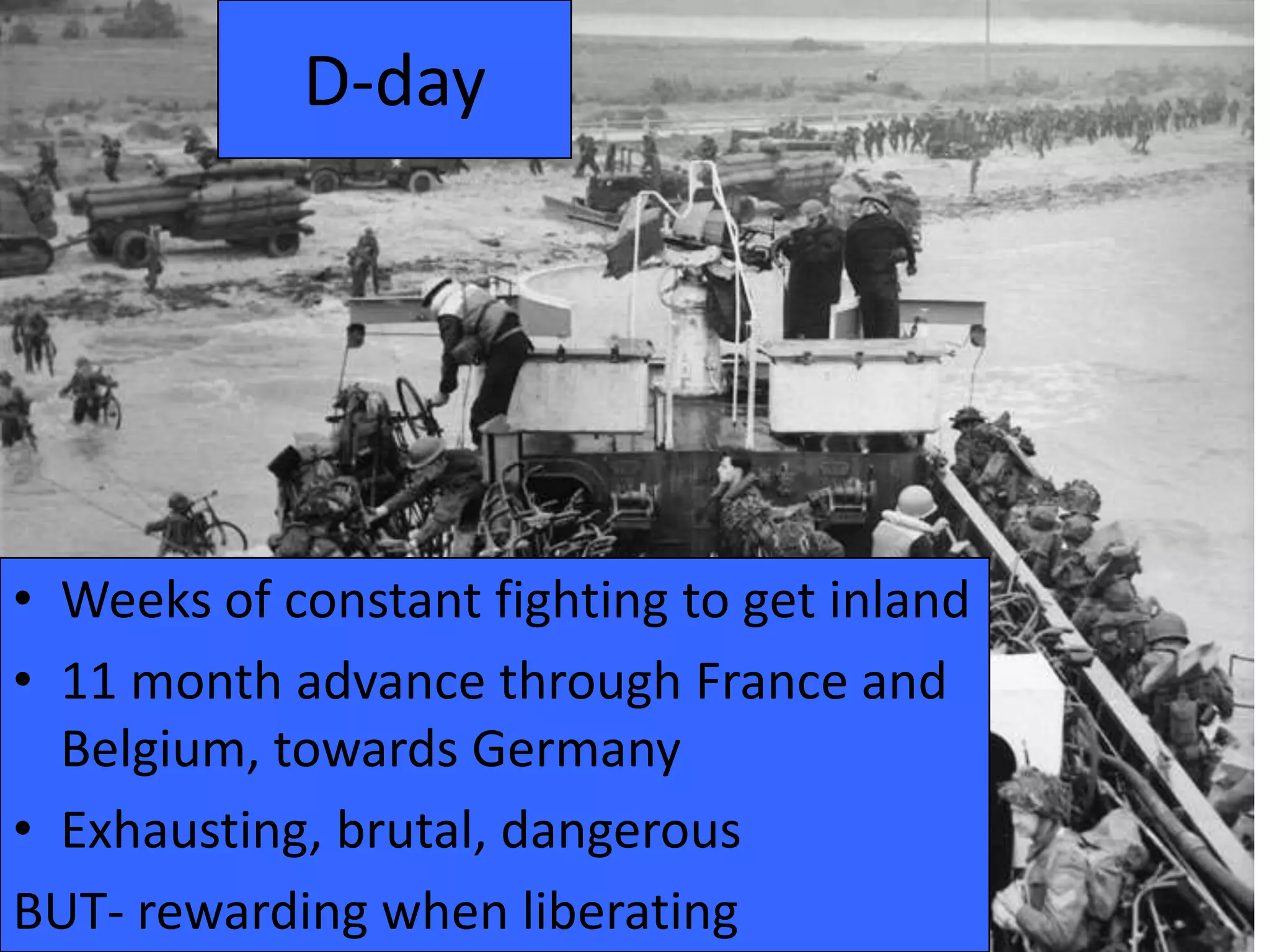 D-day and Liberation- Canadians Land on "Juno" | PPTX