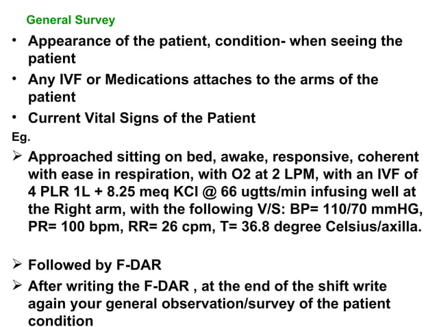 F-Dar, Focus Charting | PPT