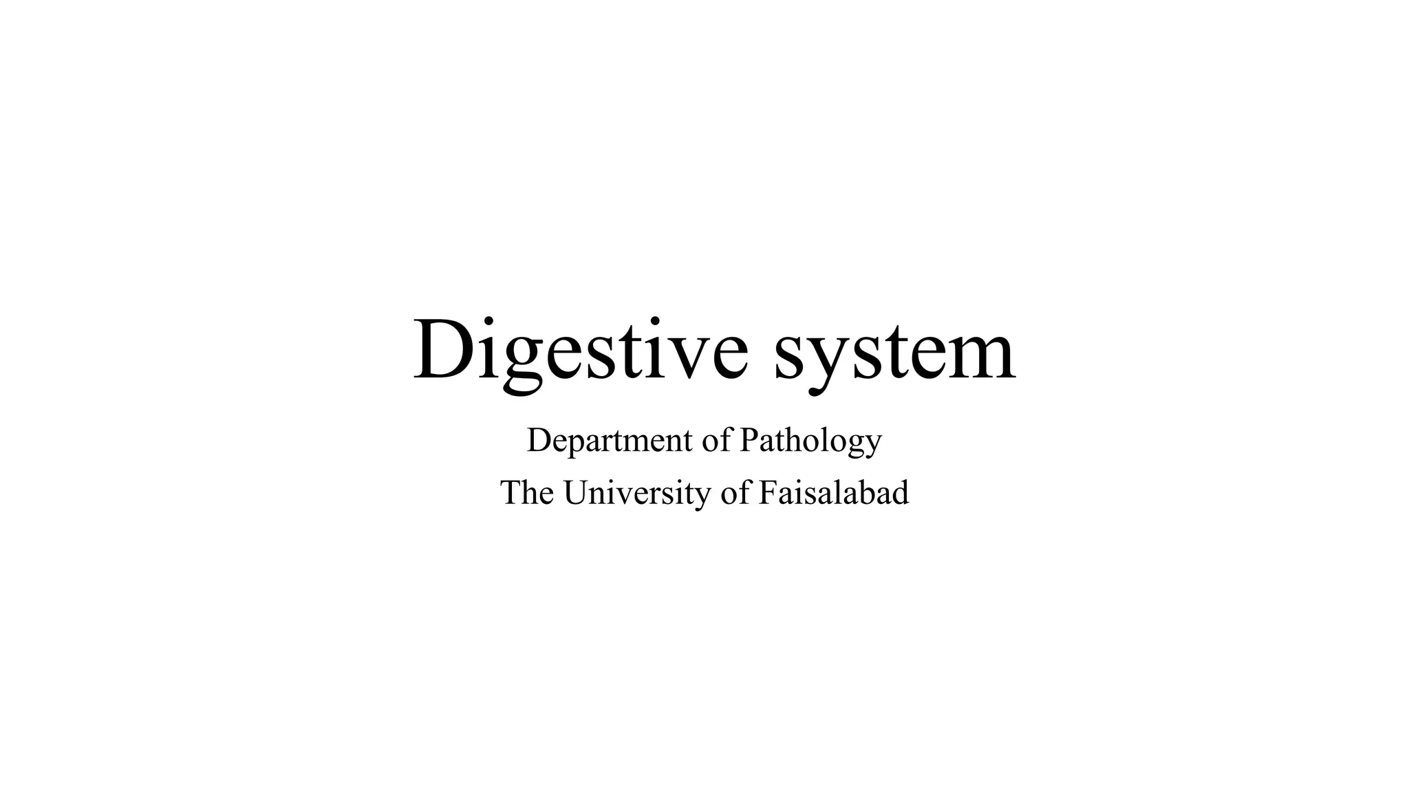 f-digestive system slide show ppt slides | PPT