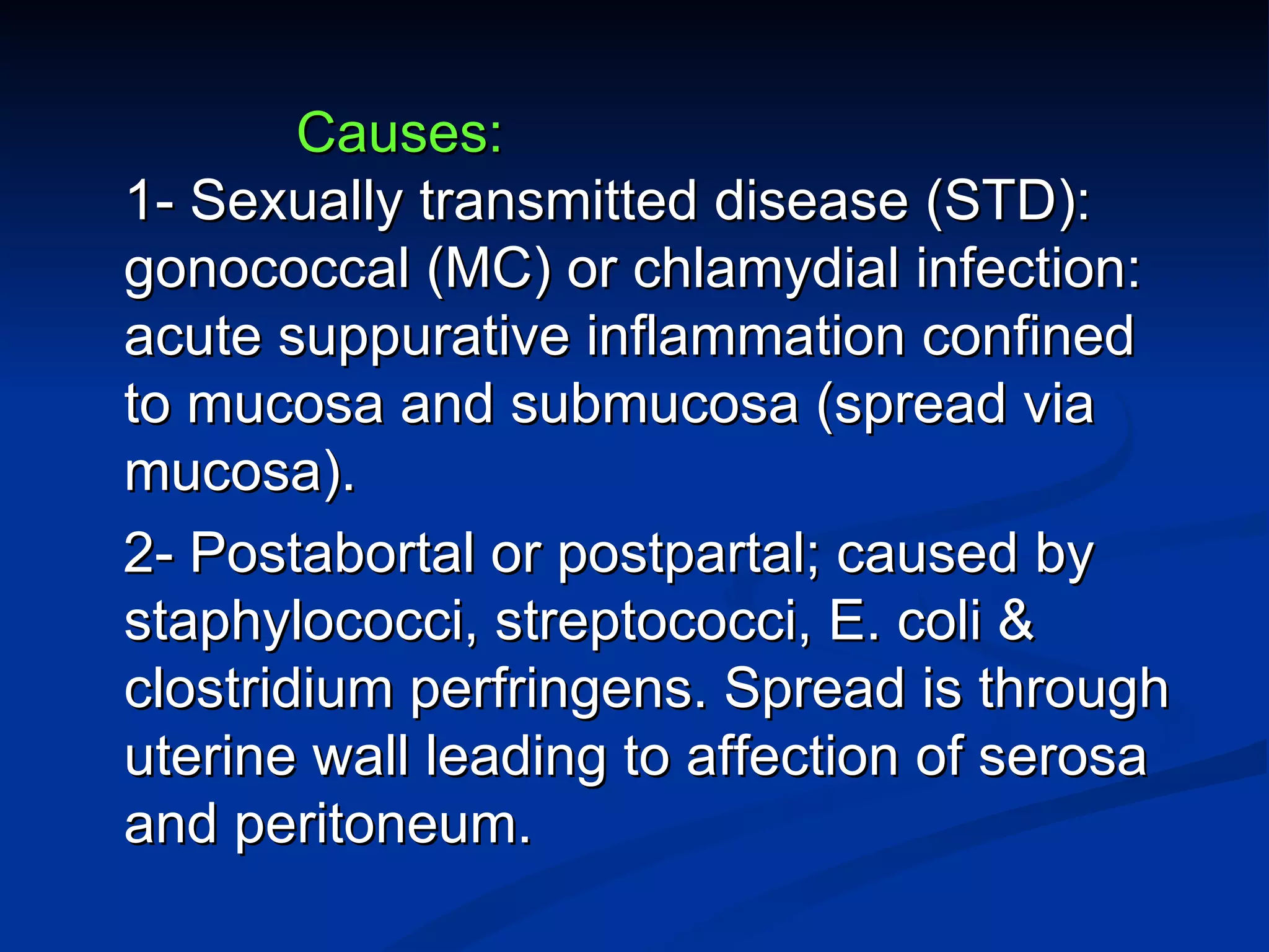 DISEASES OF THE FEMALE REPRODUCTIVE SYSTEM | PPT