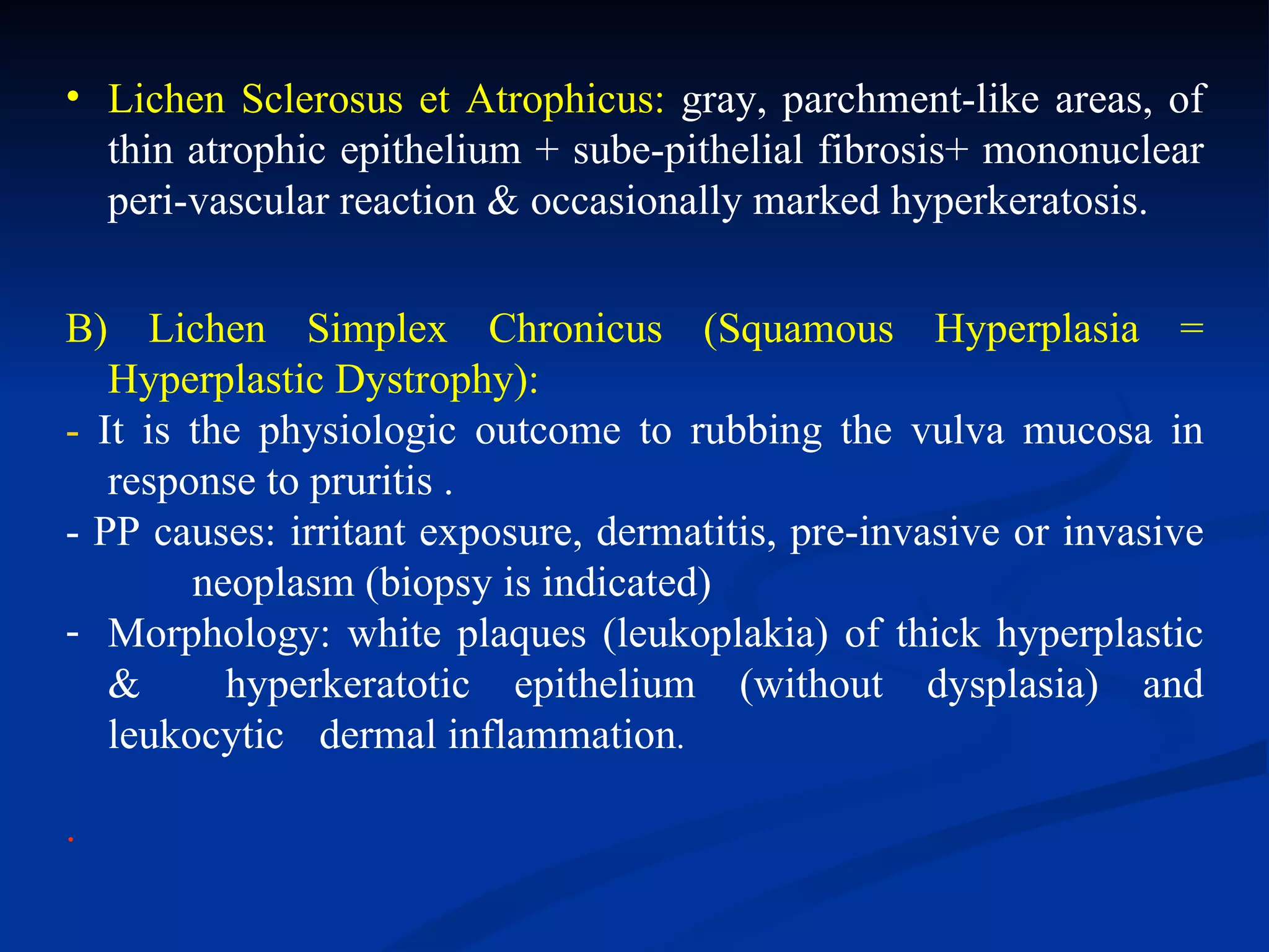 DISEASES OF THE FEMALE REPRODUCTIVE SYSTEM | PPT