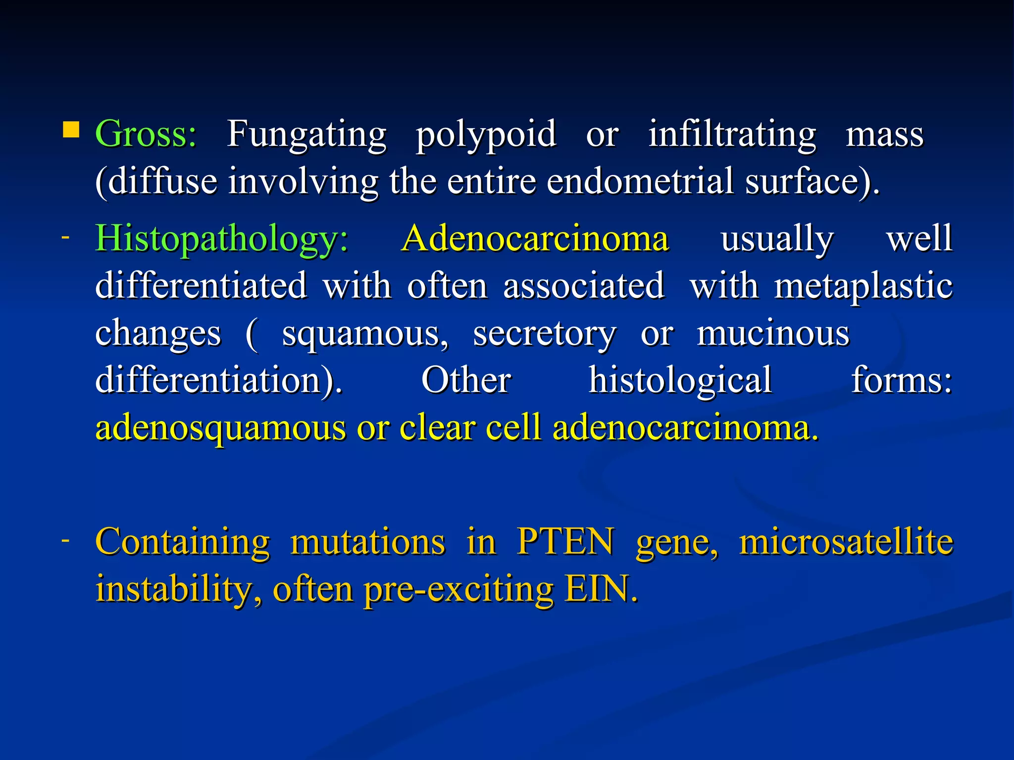 DISEASES OF THE FEMALE REPRODUCTIVE SYSTEM | PPT