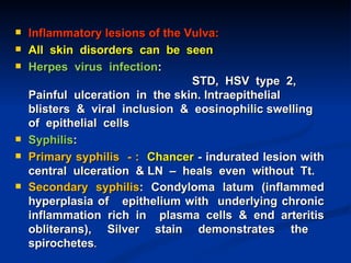 DISEASES OF THE FEMALE REPRODUCTIVE SYSTEM | PPT