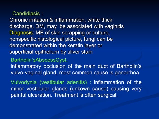 DISEASES OF THE FEMALE REPRODUCTIVE SYSTEM | PPT