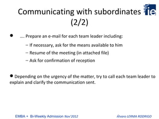 F. how to deliver instructions | PPT