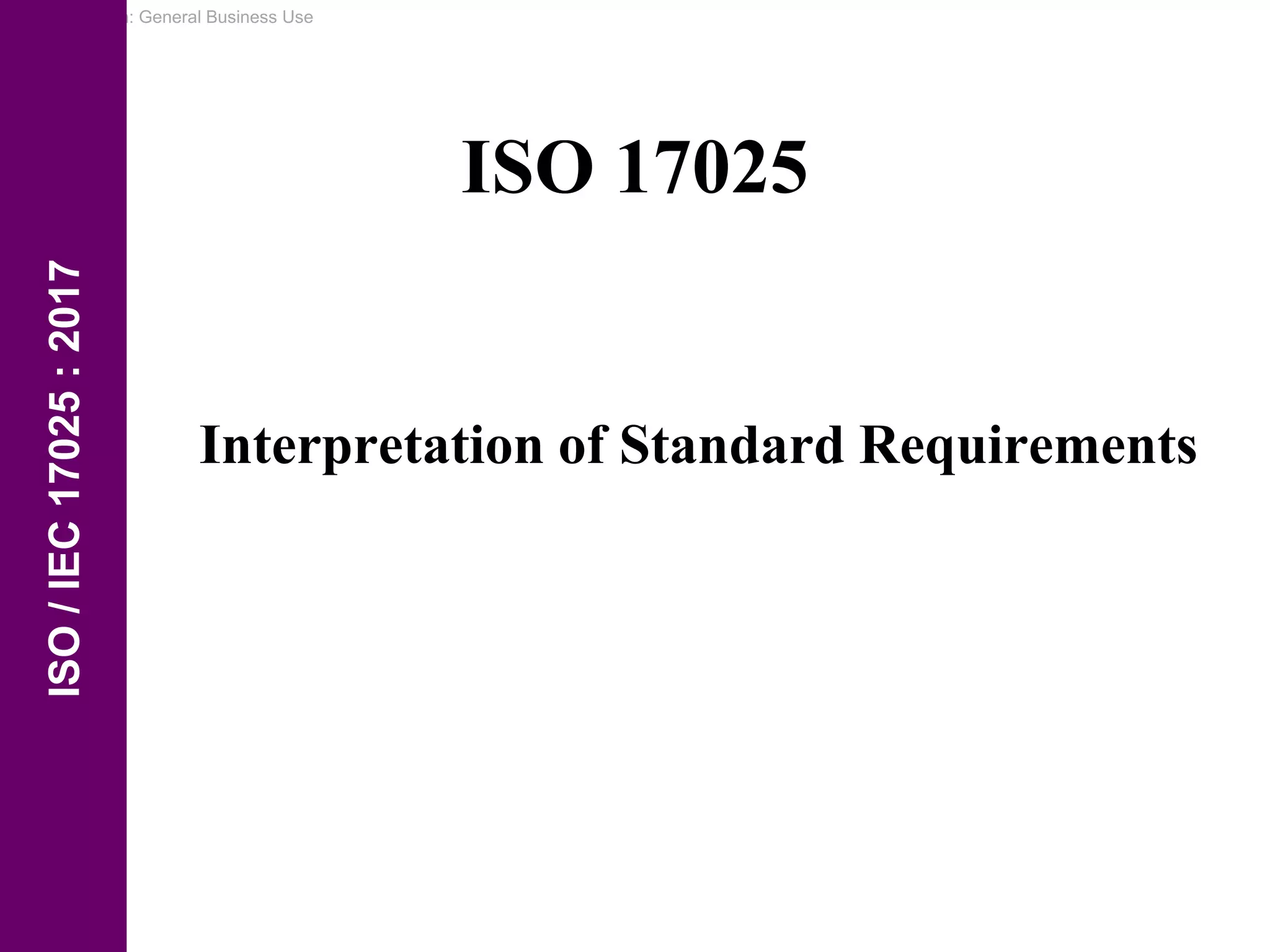 F iso-17025 | PPT