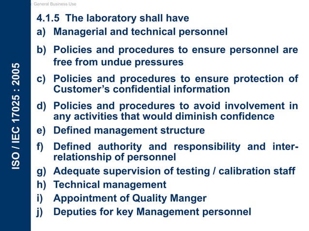 F iso-17025 | PPT | Business Accounting & Finance | Business