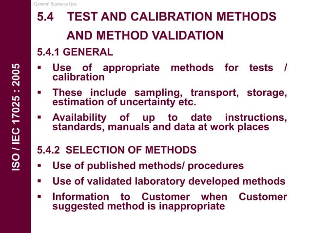 F iso-17025 | PPT | Business Accounting & Finance | Business