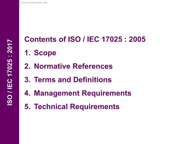 F iso-17025 | PPT | Business Accounting & Finance | Business