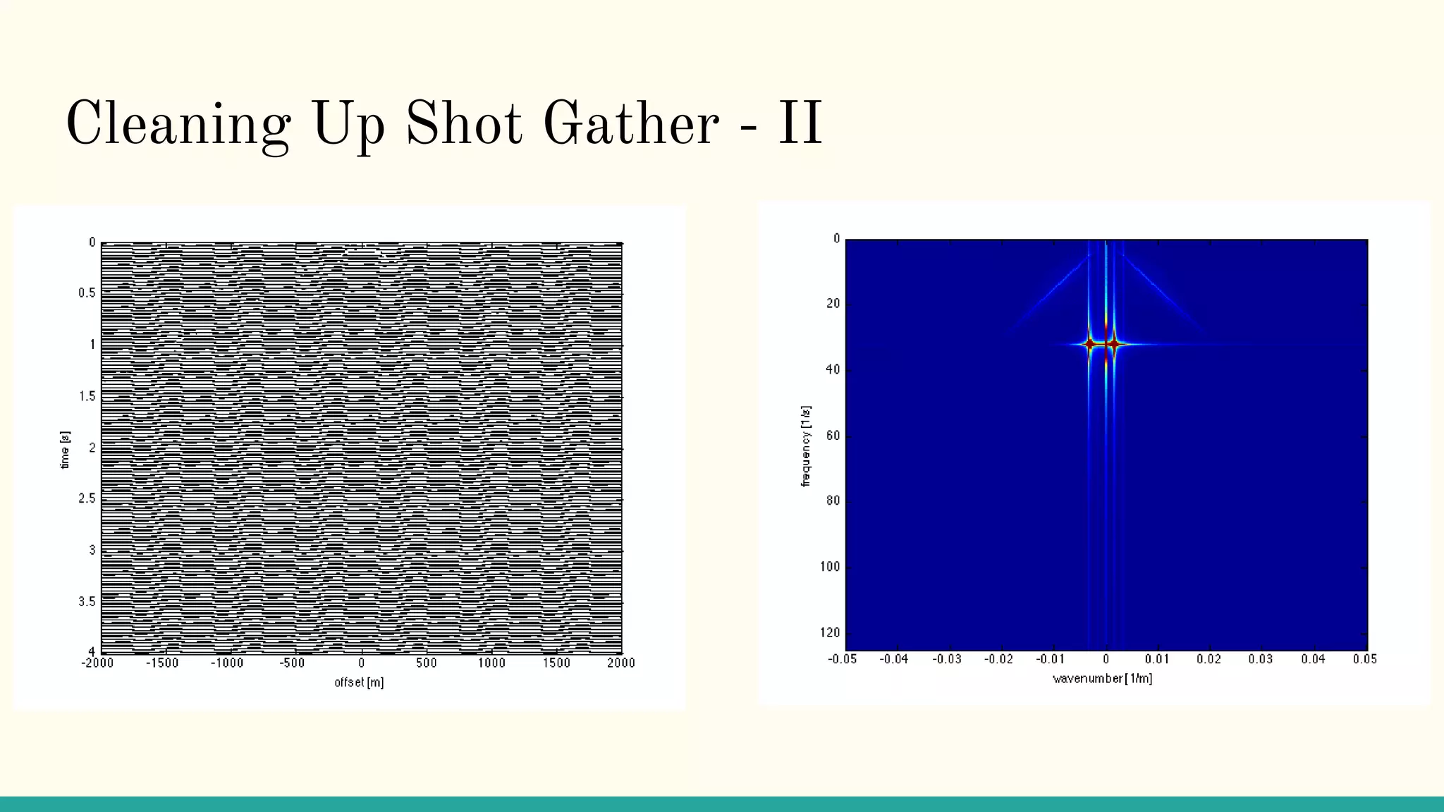 F-K Filtering for Seismic Data Processing | PPTX