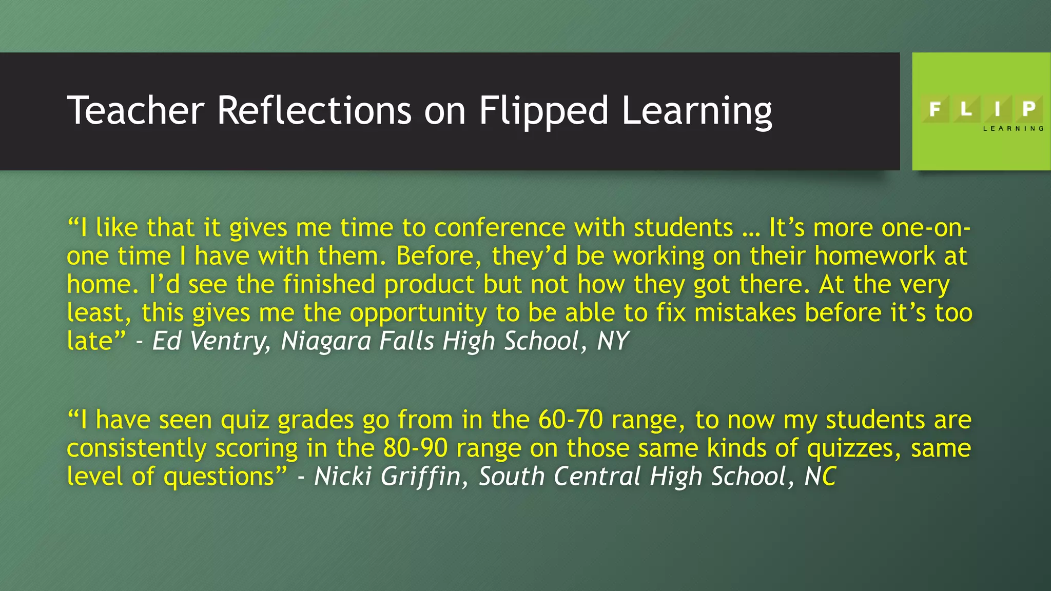 The Four Pillars of Flipped Learning F-L-I-P | PPTX