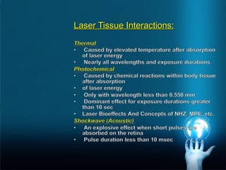 Medical Laser: Basic- | PPT