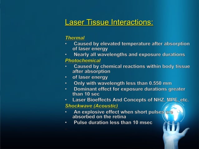 Medical Laser: Basic- | PPT