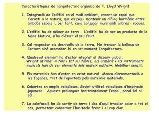 Frank Lloyd Wright: Casa Kaufmann | PDF