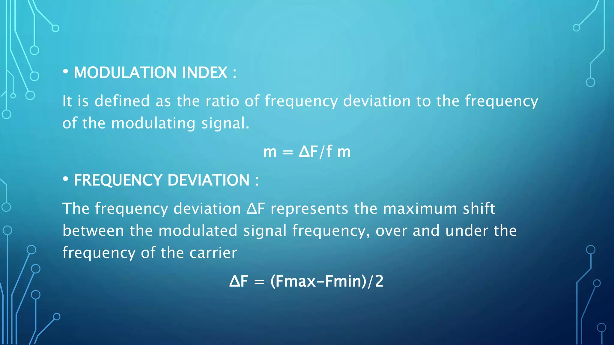 F m-modulation-and-demodulation | PPTX