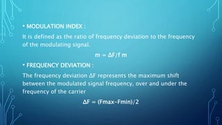 F m-modulation-and-demodulation | PPT