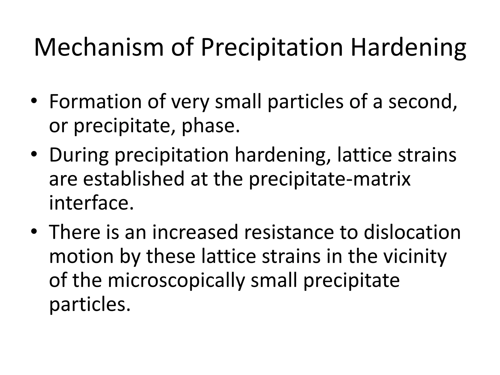 precipitation hardening | PPTX
