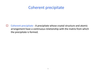 precipitation hardening | PPTX