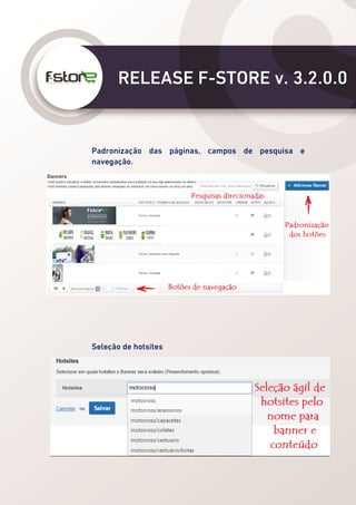F-Store v3 Release Description 3.2.0.0 | PDF