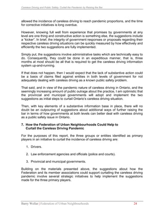 Careless Driving And Public Safety | PDF