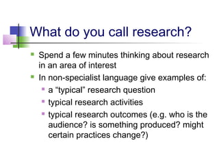 Introduction to Action Research | PPT