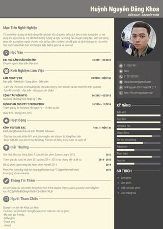 CV - Huynh Nguyen Dang Khoa 2 | PDF