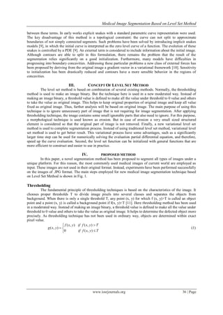 Medical Image Segmentation Based on Level Set Method | PDF | Graphics Software | Computer ...