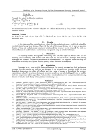Modeling Of an Inventory System for Non-Instantaneous decaying Items with Partial Backlogging ...