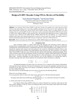 Research Inventy : International Journal of Engineering and Science is ...