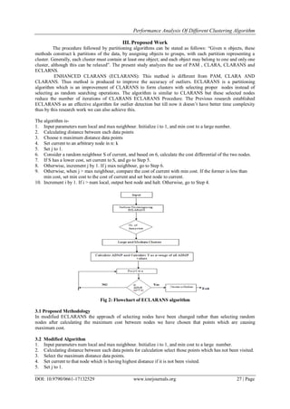 Performance Analysis of Different Clustering Algorithm | PDF