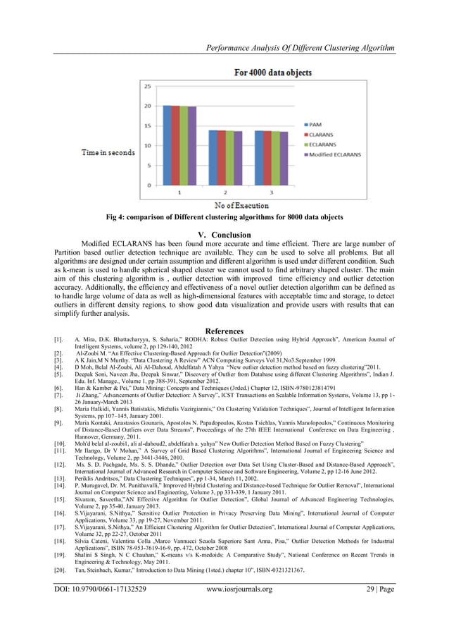 Performance Analysis of Different Clustering Algorithm | PDF
