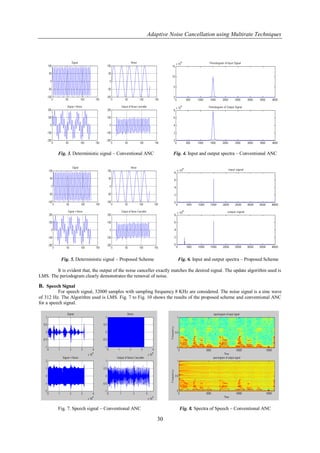 Adaptive Noise Cancellation using Multirate Techniques | PDF | Digital Audio | Computer Software ...