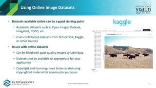 “Tools and Strategies for Quickly Building Effective Image Datasets,” a Presentation from BDTI | PPT