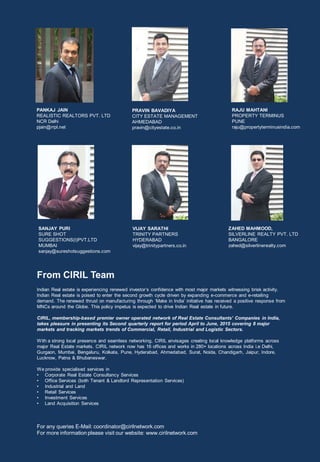 Half Yearly Report - CIRIL_H12016 | PDF